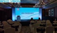 China P3.9mm Indoor LED Display Board Full Color 500x500mm Light Weight 8kg 1920Hz Refresh Rate for sale
