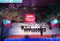 China Indoor Rental LED Display P2.97 500x500mm Die Cast Aluminum Cabinet 1920Hz Refresh Rate for sale