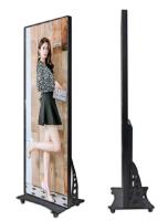 China Indoor LED Poster Signage P2.5 Portable Display 640x1920mm for Mall Advertising for sale