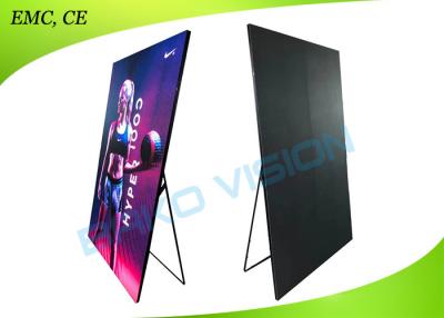 China Seamless P2.5 Indoor LED Poster 560x1890mm Nationstar GOB Lightweight 27kg for sale