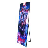China Indoor LED Poster Display P2.5 Full Color 33mm Ultra Thin for Shop Advertising for sale