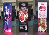 China Vertical Standing Digital Signage Led Screen Lightweight 3840Hz Refresh Display for sale
