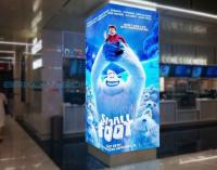 China Indoor LED Display P3 High Image Quality Video Wall Front Service Corner Screen Advertising Module for sale