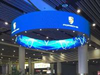 China Flexible LED Display Module Soft Rubber Creative 2mm 2.5mm Pitch Concave Installation for sale