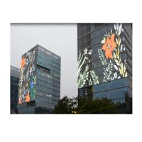 China High Transparency LED Video Wall Curtain 10000 Nits Brightness IP65 3840Hz for sale