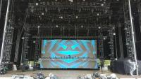 China Outdoor Rental LED Display P3.91 Stage Video Wall Die-casting Aluminum Cabinet 500x500mm for sale