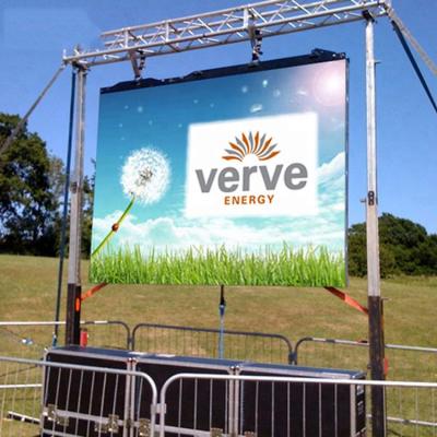 China Outdoor Rental LED Display P3.91 Die Casting Panel 6000 Nits 1920Hz Refresh Rate for sale