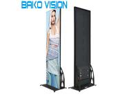 China P2.5 HD LED Poster Stand with WiFi 3G 4G Control 1920x640mm Aluminum Frame for sale