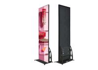 China Super Light Weight Front Service LED Screen Display With Wheel Base Flight Case Packing for sale