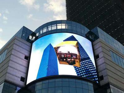 China Outdoor Billboard LED Display Full Color Front Service 6.67mm Pixel Pitch 6500nits for sale