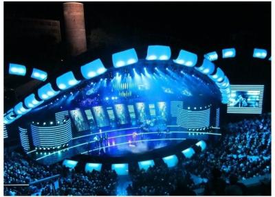 China Indoor Full Color LED Video Wall Rental Display 500x500mm 8kg Die Cast Aluminum Cabinet for sale