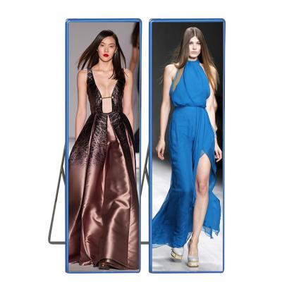 China P2.5 Indoor LED Poster Display 28kg 33mm Thin High Brightness 2880Hz for Advertising for sale