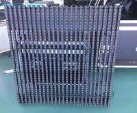 China Outdoor LED Curtain Display Transparent Mesh Screen Glass Window Video Wall 15.6mm 10000nits for sale