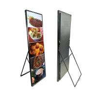 China High Definition Indoor LED Poster 1000 Nits IP40 Aluminum Panel Easy Control for sale