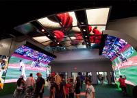 China P2.5 P3 P4 Flexible LED Display , Indoor Foldable Video Wall Creative Installation for sale