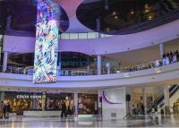 China Flexible LED Screens Soft LED Module Creative Display P2.5 Magnetic Cylinder Shape Design for sale