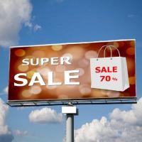 China Outdoor Fixed HD Billboard LED Display P2.6-16 Steel 5500 Nits 1920Hz for sale