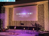 China Kinglight Lamp P3.91 Indoor Rental LED Display 500x500mm 8kg 4K HD for sale