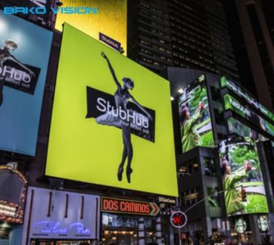 China Outdoor LED Display P10 SMD Billboard Advertising Sign 6500 nits IP65 Waterproof for sale