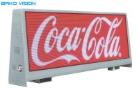 China Digital LED Sign Taxi Top Display P5 P3 Double Sided Advertising Billboard Aluminum Cabinet 3G 4G WiFi for sale