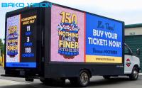 China Truck Mounted LED Screen Mobile Advertising Signage P6 P8 Outdoor Car Commercial Billboard Front Service for sale
