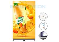 China P1.9 2.5mm Phone Control LED Poster Advertising Display 28kg 33mm Ultra Slim USB for sale