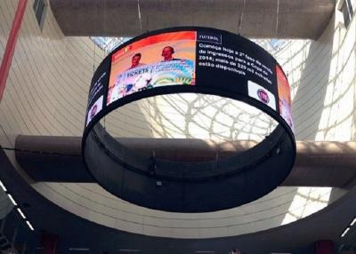 China Anti Static Flexible LED Display Soft Rubber Module 2mm Pitch 240x120mm Front Maintenance for sale