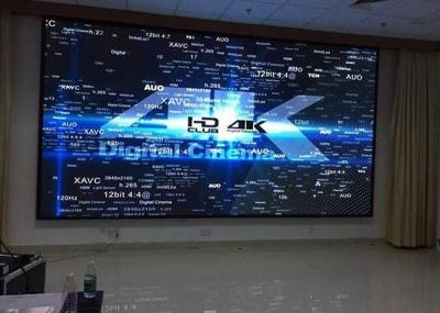 China Wide Viewing Angle UHD LED Display , 1R1G1B Full Color Video Wall For TV Studio for sale