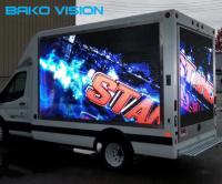 China Outdoor P10 Double Sided Mobile Truck LED Screen 6500 nits Steel Cabinet for Roadshow Advertising for sale
