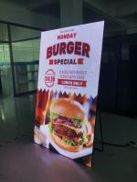 China Aluminum GOB 2000 Nits Frameless LED Advertising Poster for sale