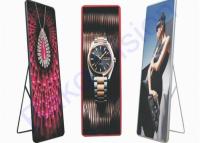 China Aluminum Panel Indoor LED Poster Ultralight WiFi USB 4G 1000 Nits Brightness LED Display for Shop for sale