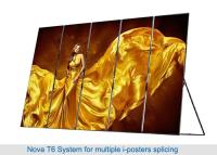 China Ultralight 28kg WiFi 4G USB Indoor LED Poster Display 33mm Thin for Mall Advertising for sale