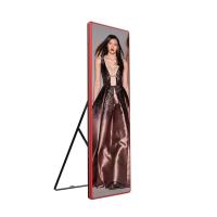 China Moveable LED Poster Display P2.5 HD 1000 Nits For Mall Stores Advertising for sale