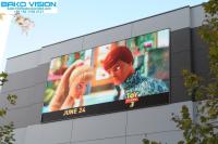 China P8 Outdoor Fixed LED Video Screen 6500nits IP65 Waterproof Energy Saving LED Wall for sale