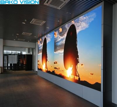 China Bako Vision Indoor Fixed LED Screen P4 P5 1920Hz SMD2121 4000:1 Contrast Steel Cabinet Display for sale