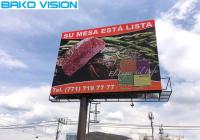 China Nationstar SMD3535 P8 Fixed LED Video Screen 90W/Sqm Energy Saving Outdoor Display for sale