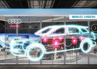 China HD, Vivid Effect, Customized Transparent LED Display Screen for Windows Glass Ads for sale
