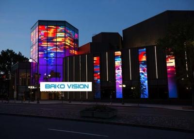 China HD, Vivid Effect, Customized Transparent LED Display Screen for Windows Glass Ads for sale