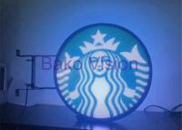 China Outdoor Round Circle Sign LED Display P4.68 IP68 High Brightness 600mm Advertising Screen for sale