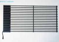 China Transparent Slim DIP 346 Outdoor Fixed LED Display P15 P25 Building Facade Video Wall for sale