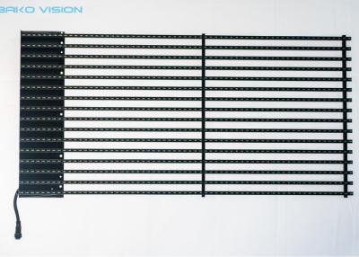 China Transparent Slim DIP 346 Outdoor Fixed LED Display P15 P25 Building Facade Video Wall for sale
