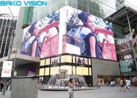 China Waterproof Billboard LED Display P8 P10 Light Weight Steel Aluminum Cabinet 6500 Nits for sale