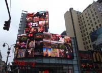 China Outdoor Fixed Billboard LED Display P8 P10 SMD 3535 Steel Aluminum Panel 6500 nits for sale