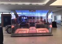 China See Through Transparent LED Screens , Indoor LED Display Screen Aluminum Panel for sale