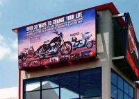 China Outdoor P8 P10 Fixed Install Billboard LED Display Advertising Sign Waterproof Screen 6500 Nits for sale