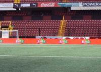 China P10 Sports Perimeter LED Display Screen 10mm Pitch 6500nits for Stadium Advertising for sale