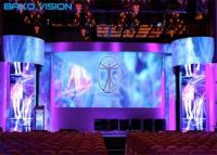 China Indoor LED Display Panel Video Wall SMD P3.91 500x500mm 8kg for Advertising Stage Show for sale