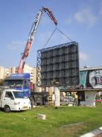China Front Service 6000 Nits P6.67 Billboard display with 960x960mm panel for sale