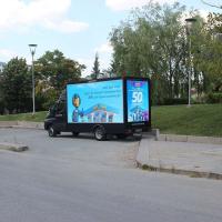 China P8 8mm Pitch 6500 Nits IP65 SMD2727 Outdoor Mobile Truck LED Display for sale