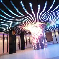 China Magnetic Module Indoor Flexible Led Display Irregular Led Screen SMD3528 Type for sale